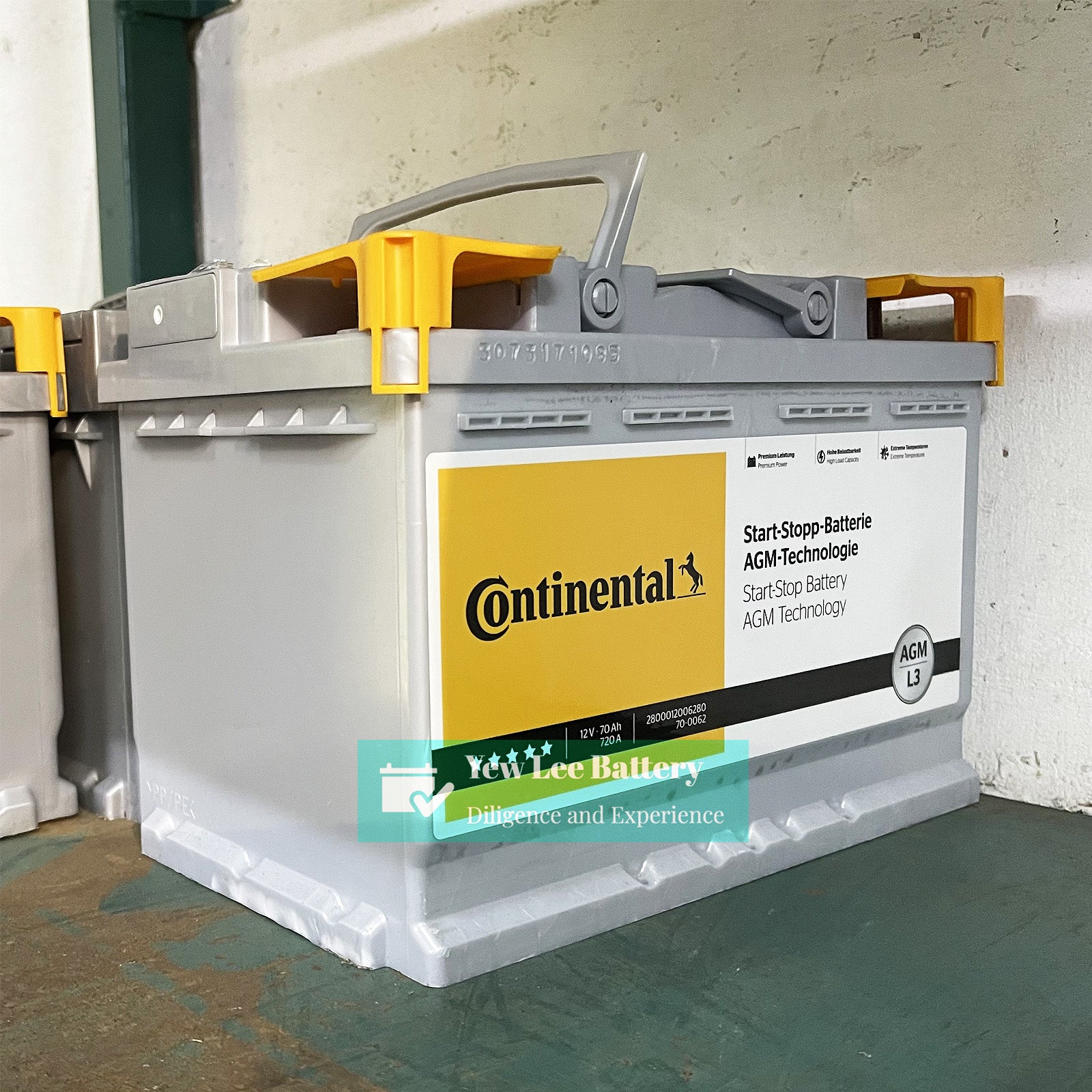 Continental Car Battery | Start-stop and starter batteries - Yew Lee ...