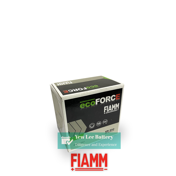 Fiamm VR200 Auxiliary 12AH AGM Start-Stop Battery - Yew Lee Battery Co