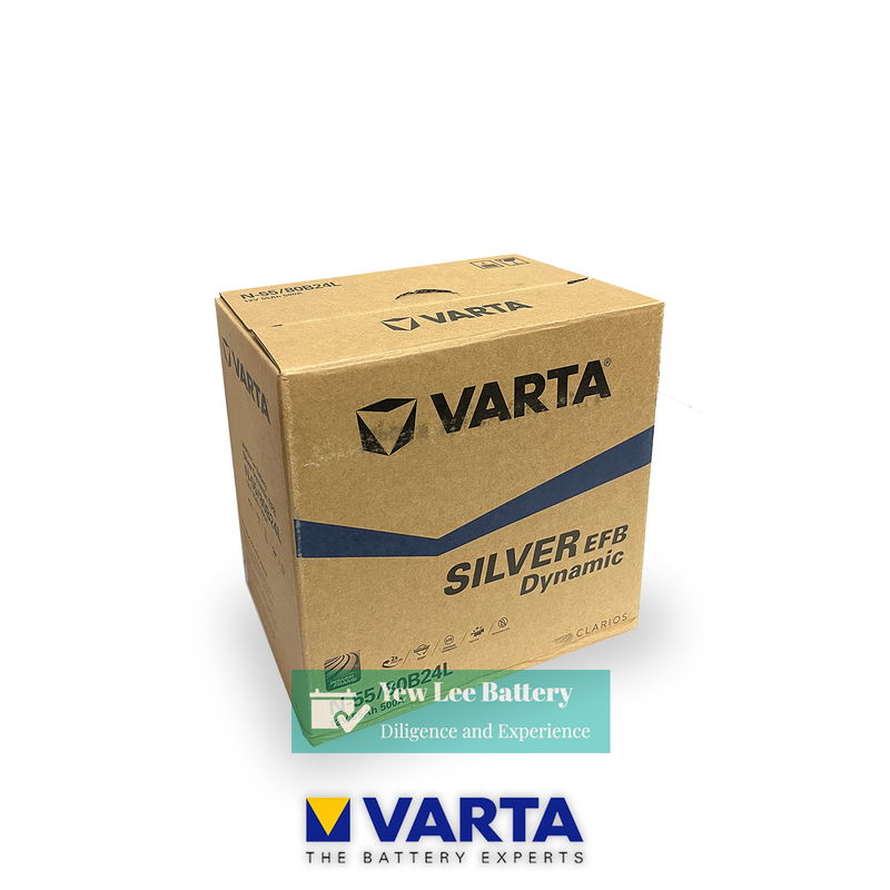 Varta N55/80D24 55AH EFB Start-Stop Battery - Yew Lee Battery Co